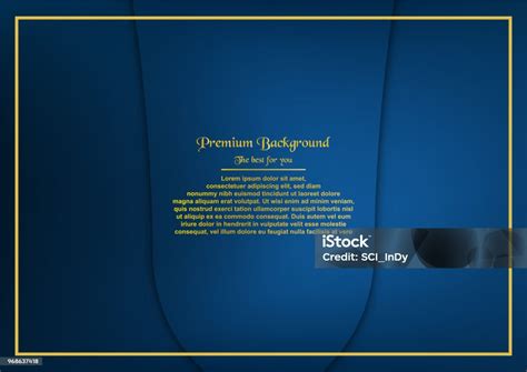 블루 톤에 추상 프리미엄 배경입니다 프레 젠 테이 션 책 표지 웹 배너 서식 파일 디자인 파란색에 대한 스톡 벡터 아트 및 기타