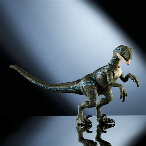 Jurassic World Hammond Collection Velociraptor Blue Action Figure