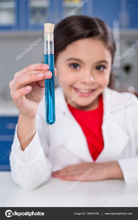 Girl In Chemical Lab Free Stock Photo NatashaFedorova 139843336