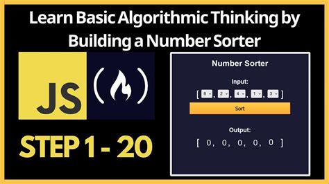 Learn Basic Algorithmic Thinking By Building A Number Sorter Step 1