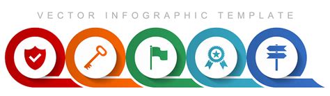 인터넷 아이콘 세트 방패 열쇠 깃발 배지 및 웹 디자인 및 모바일 응용 프로그램에 대 한 푯말과 같은 기타 아이콘 Eps 10의 평면 디자인 인포 그래픽 벡터 템플릿 문에