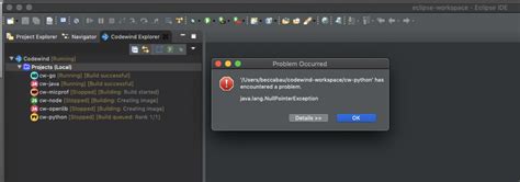 Svtgot Into Npe When Creating Python Project From Eclipse Plugin · Issue 209 · Eclipse