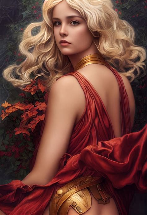 Greek Goddess Aphrodite Created By Artificial Intelligence Etsy