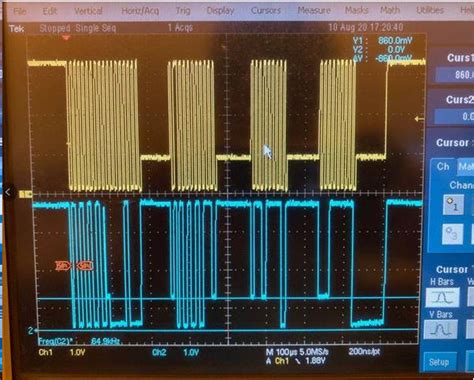 Bq28z610 The Low Voltage Level Of I2c Wave Is Not 0v Power Management Forum Power