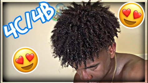 How To Get Curls For 4c 4b Hair Black Men 🤩 Youtube