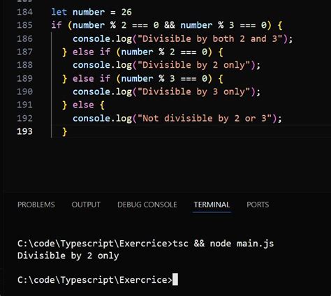 Ayesha Shanzay On Linkedin Typescript Program That Takes A Number As Input And Prints Whether Its