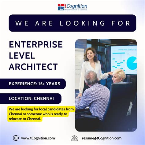 hiring enterprisearchitect aws cloudcomputing microservices techjobs tcognition