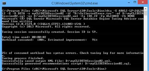 Getting Started With Database Engine Tuning Advisor In Sql Server