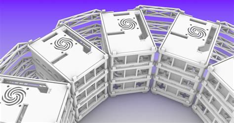 Free 3d File Raspberry Pi 4 Modular Radial Stacking Cluster Array 🔌 ・3d Printer Design To