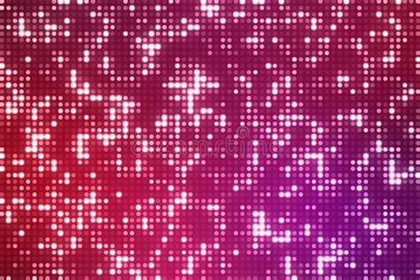 Abstract Dot Glitter Sparkle Green Binary Digital Code Computer Stock