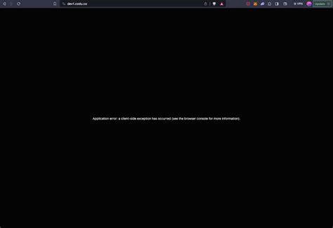Error After Deployment Application Error A Client Side Exception Has Occurred · Issue 491