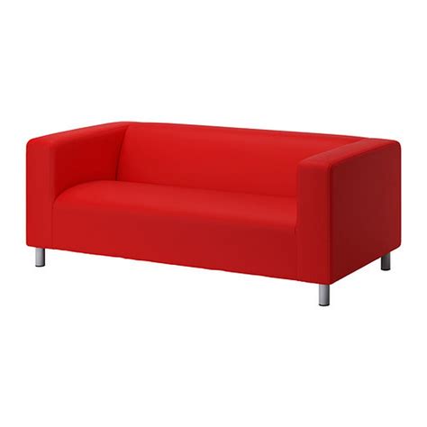 Ikea Klippan Loveseat Sofa Slipcover Cover Vissle Red Orange Red Orange Last One