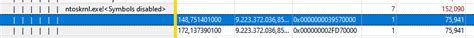 C Debugging Outofmemory Exception With Windbg And Wpr Why Are These Symbols Shown As