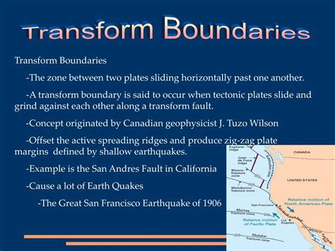 Ppt Plate Boundaries And The Landforms They Create Powerpoint