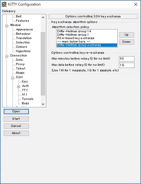 putty unexpected ssh2 msg unimplemented packet