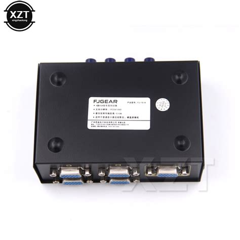 Pcs KVM Switch Port VGA SVGA Video HD Signal Amplifier Booster Splitter For Monitors