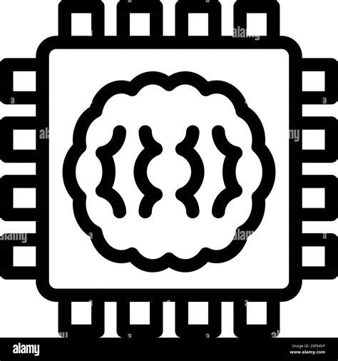 microchip cpu is representing artificial intelligence and machine