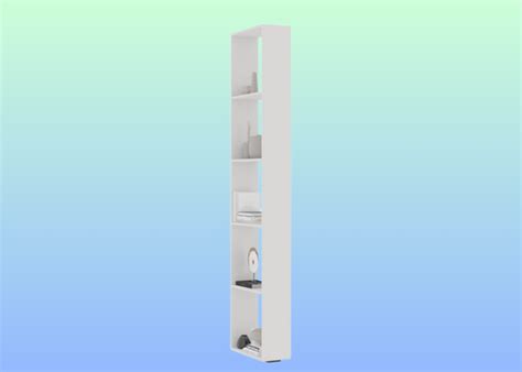 «Стеллаж СТЛ 01 Хелен Белый шагрень купить в интернет магазине 102 руб