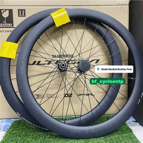 Rim Shimano Ultegra C50c60 R8170 Tubeless Disc Brake Wheelset Shopee
