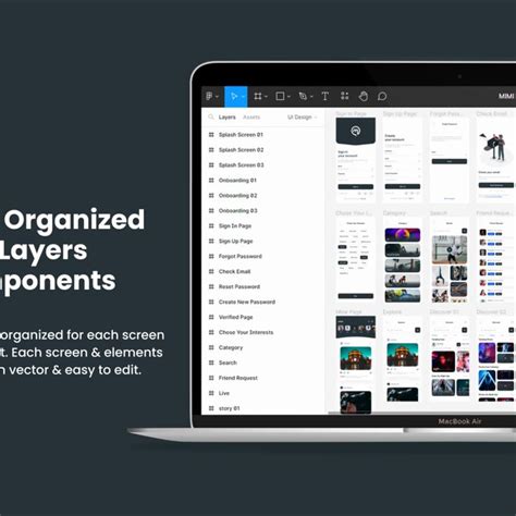 MIMI Social Media App UI Kit Ui Kit Social App Design Medium App