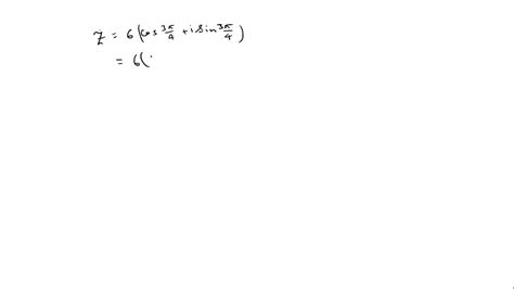 solved find the cartesian form of each complex number a 2 left cos