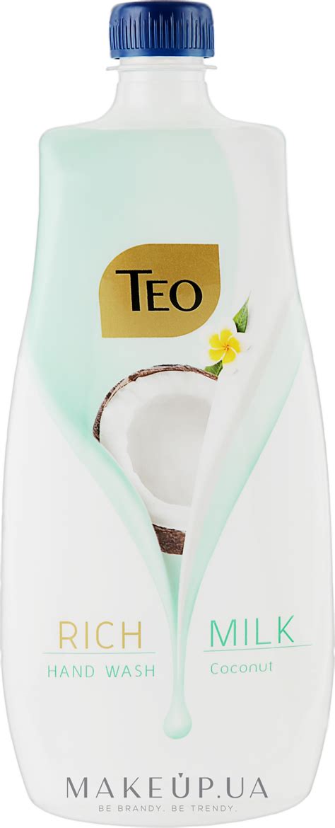 Teo Milk Rich Coconut - Жидкое глицериновое мыло с увлажняющим ...