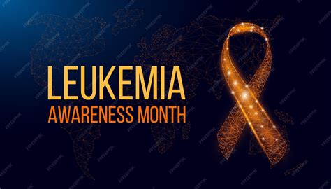 Premium Vector Leukemia Awareness Month Concept Banner Template With