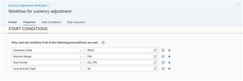 verify currency adjustment workflow sap community