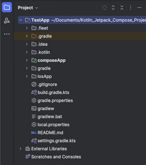 Kmp Compose Multiplatform App Project File Structure Guide