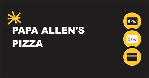 Papa Allens Pizza View Menu And Order Online 2161 University Ave