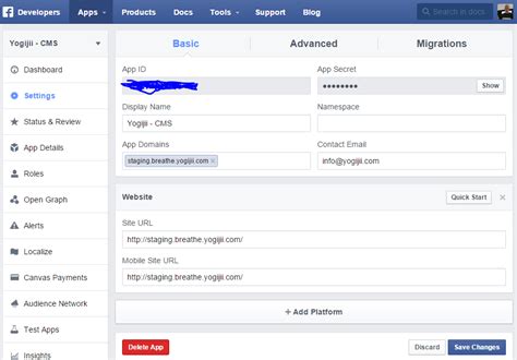 Facebook Login Via Php Sdk V4 Returns Invalid Redirecturi Stack Overflow