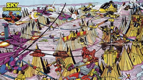 Saturday Morning Cartoons Sky Commanders Surveillance Port