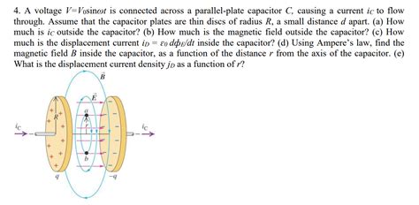 Solved A voltage V V0sinωt is connected across a Chegg com