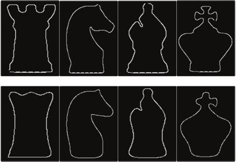 Reconstruction Using B Spline Curves First Row And Bézier Curves