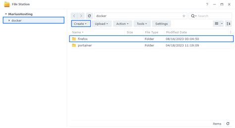Synology Install Firefox With Portainer Marius Hosting