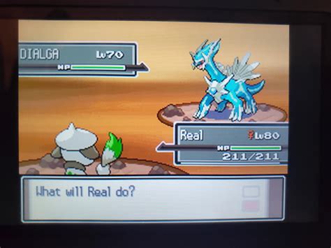 [gen 4] Shiny Dialga After Only 1397 Resets In Platinum R Shinypokemon