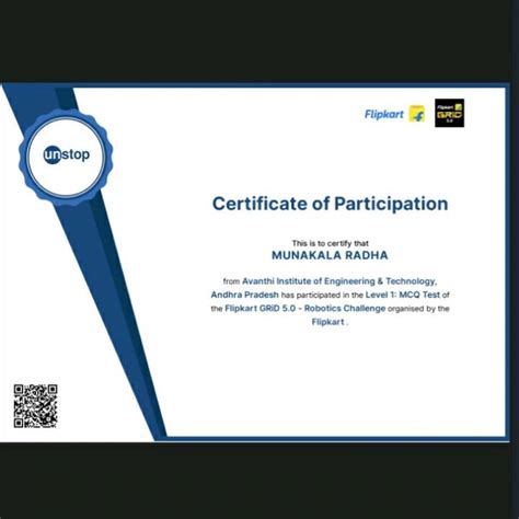 Munakala Radha On Linkedin Unstop Flipkartgrid5