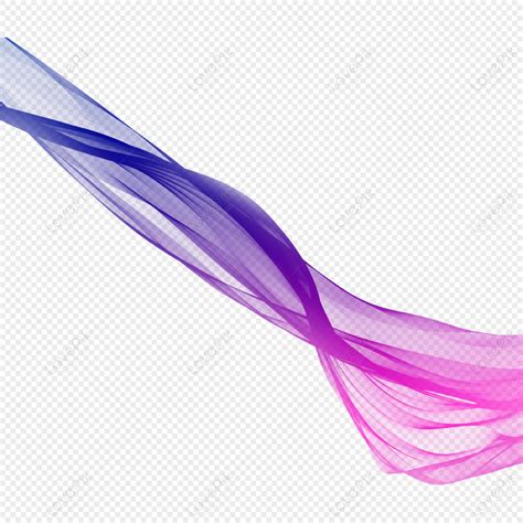 얀 같은 유선형 블루 바이올렛 그라데이션 비즈니스 곡선 Png 일러스트 무료 다운로드 Lovepik