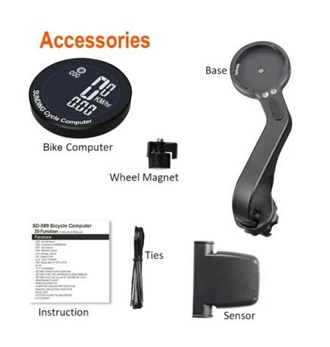 가볍고세련된 최신형 무선 자전거 컴퓨터 방수 사이클링 속도계 핸들 바 및 스템 다기능 주 티몬