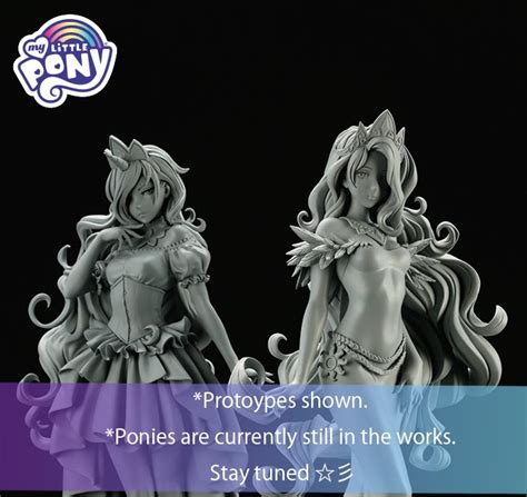 Kotobukiya Shows Final Sculpts Of Princess Luna And Celestia Bishoujo