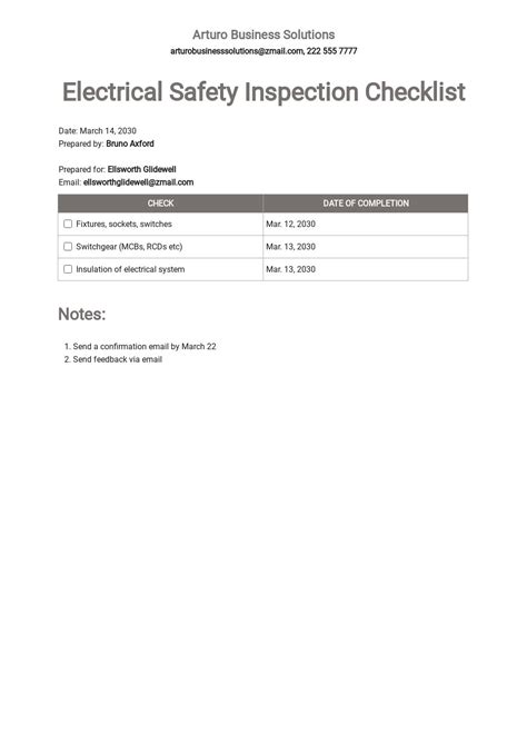 24 Free Inspection Checklist Templates Edit And Download