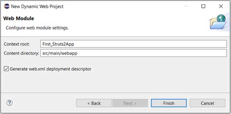 Create And Setup Struts2 Dynamic Web Application In Eclipse Geeksforgeeks