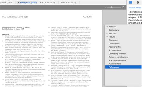 View The Table Of Contents Of An Article Pro Tips Knowledge Base Papersapp Support