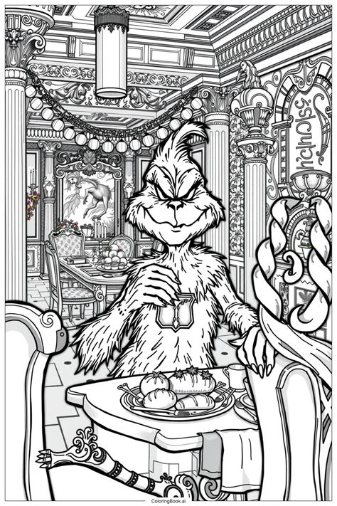 40 Coloriages De Grinch Pdf Et Png Gratuits