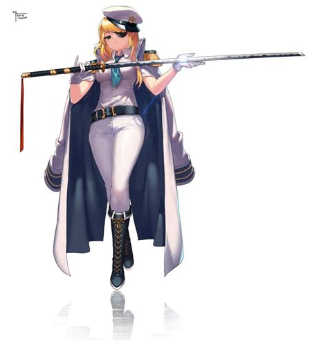 Grand Admiral Marina Guardian Tales Drawn By Daeno Danbooru