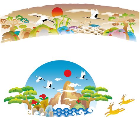 Chinese Classical Auspicious Pattern Crane Vector Material China