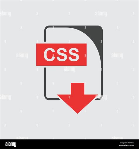 Css Icon Vector Flat Stock Vector Image And Art Alamy