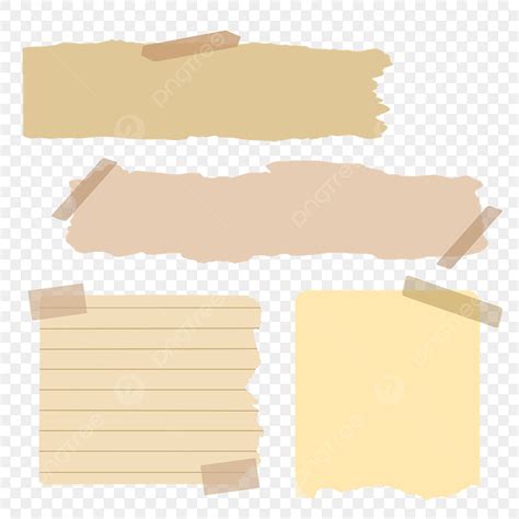 찢어진 빈티지 스크랩북 갈색 종이 일러스트 노트 찢어진 종이 편지지 스크랩북 종이 포도 수확 Png 일러스트 및 Psd 이미지 무료 다운로드 Pngtree