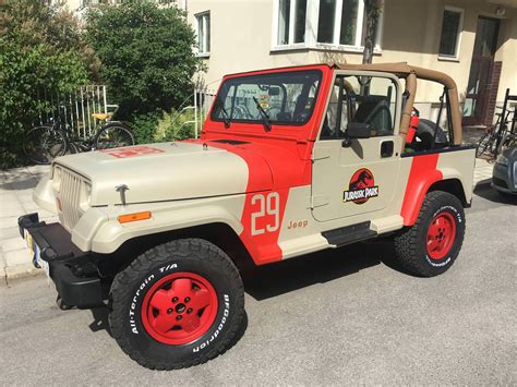 Jurassic Park Jeep Seats