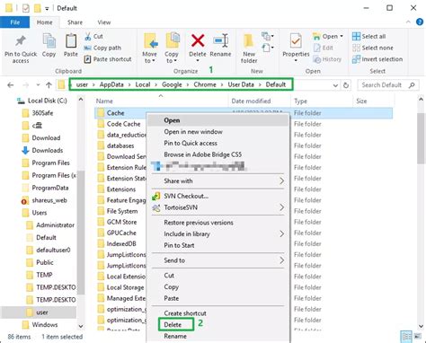 How To Change The Google Chrome Cache Location
